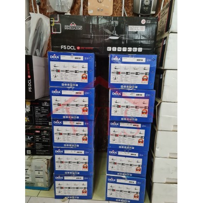 DEKA CEILING FAN XR10(BLACK)2 UNIT /CTN