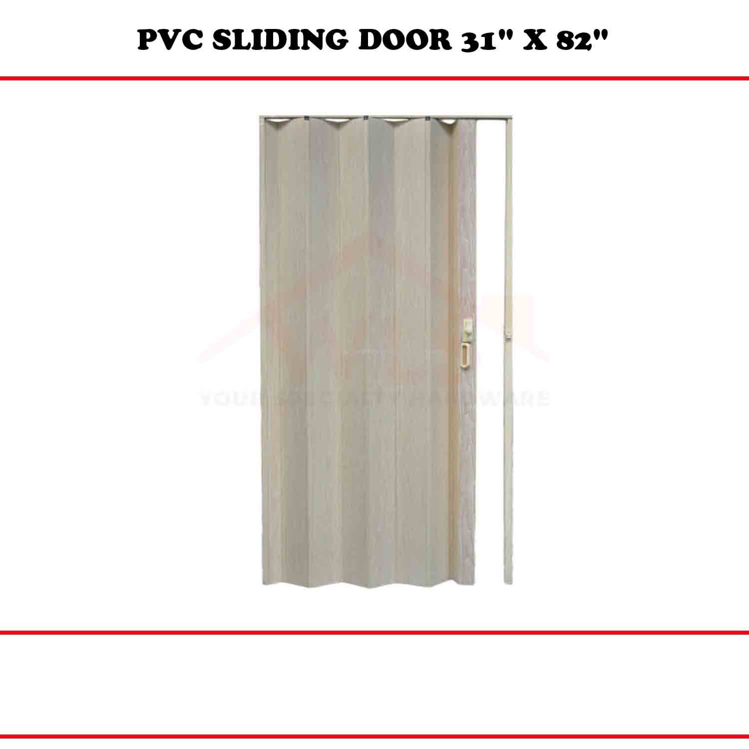 PVC Sliding Door 31” x 82"