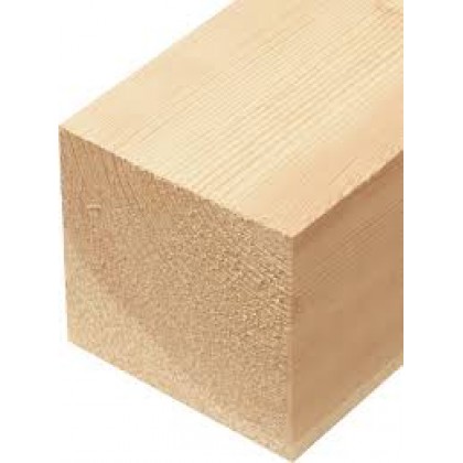 Hard Wood Tanalised Timber 3" x 3" x 8' (Grade A)