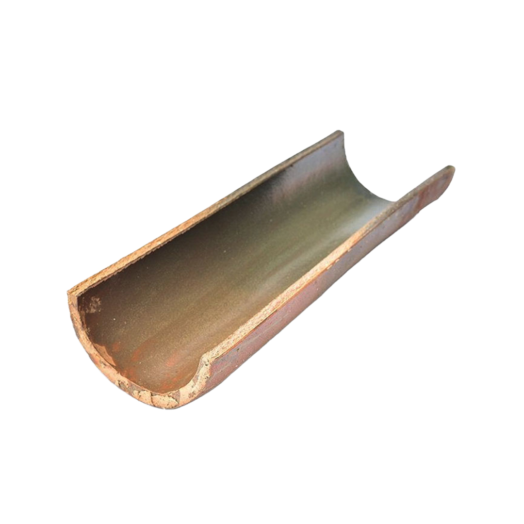 Clay Drains Half Round