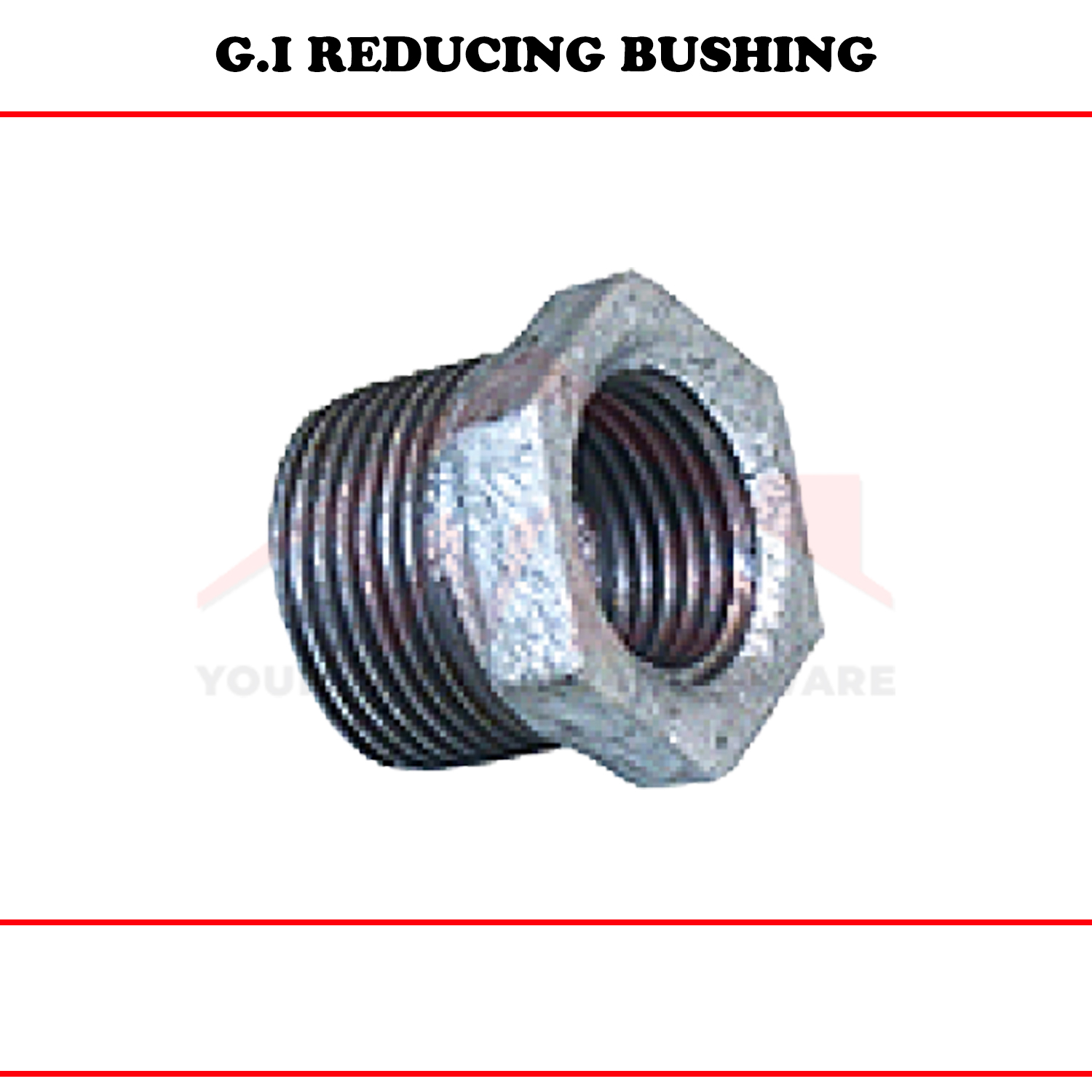 (G.I) REDUCING BUSHING