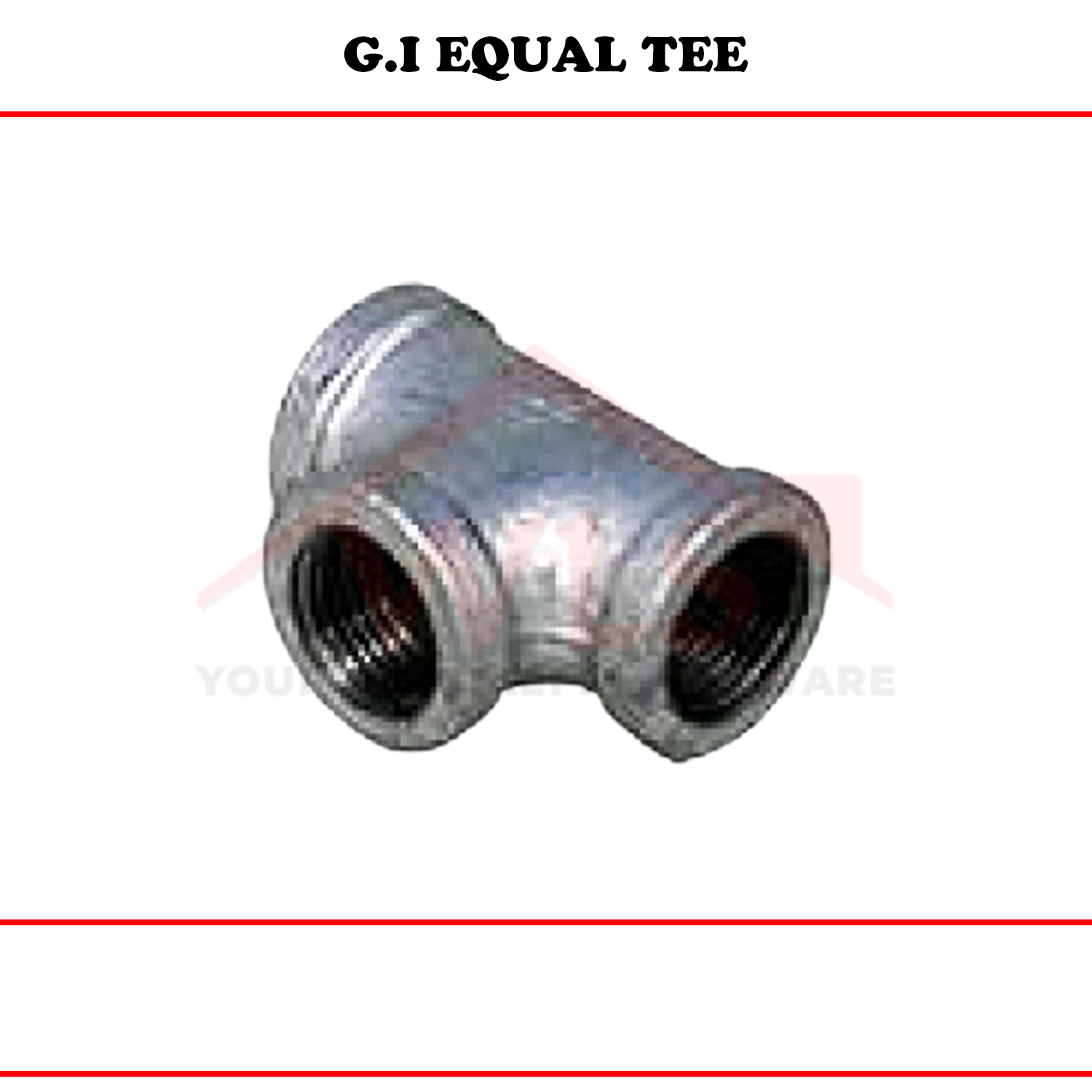 (G.I) EQUAL TEE (PER NOS)