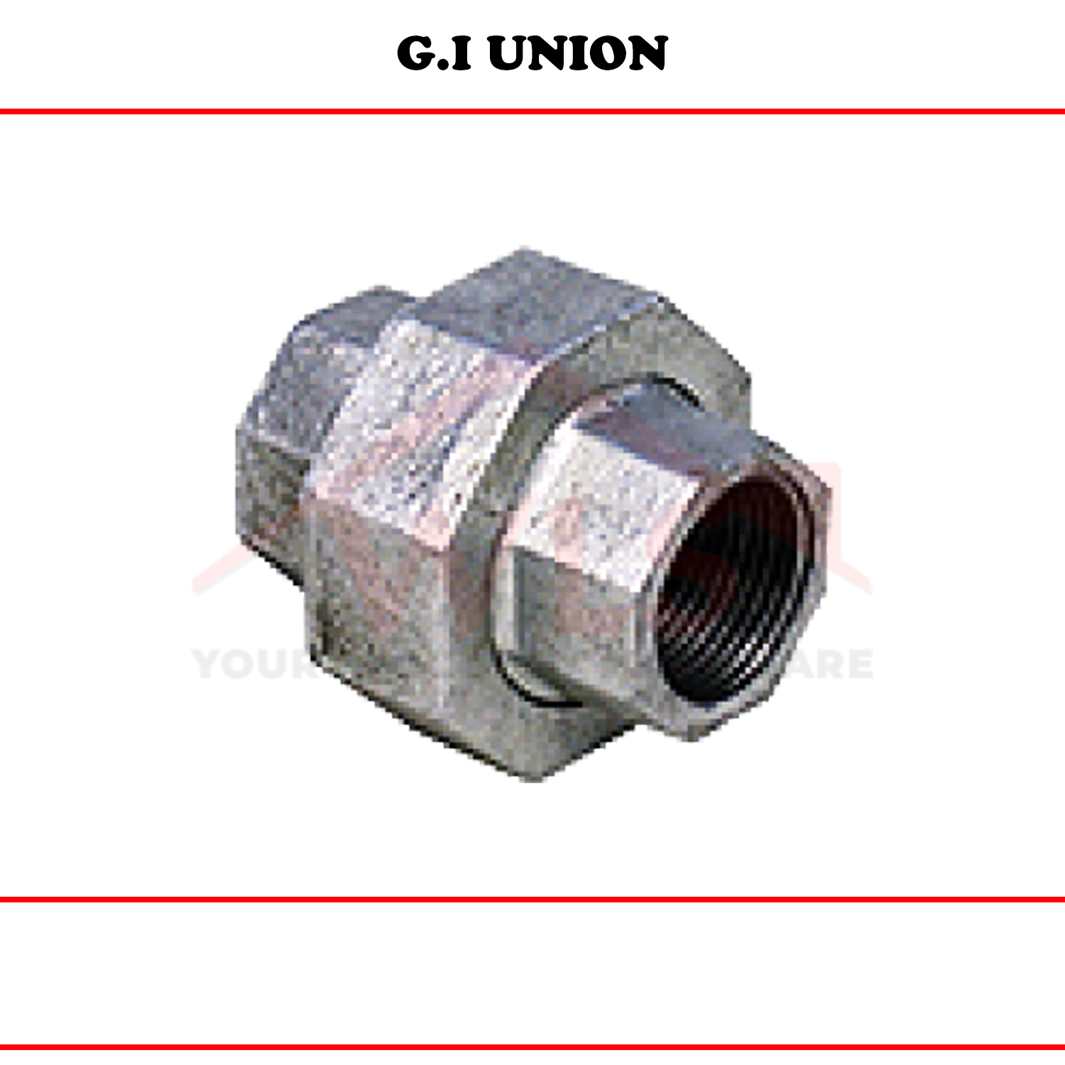 (G.I) UNION (PER PCS)