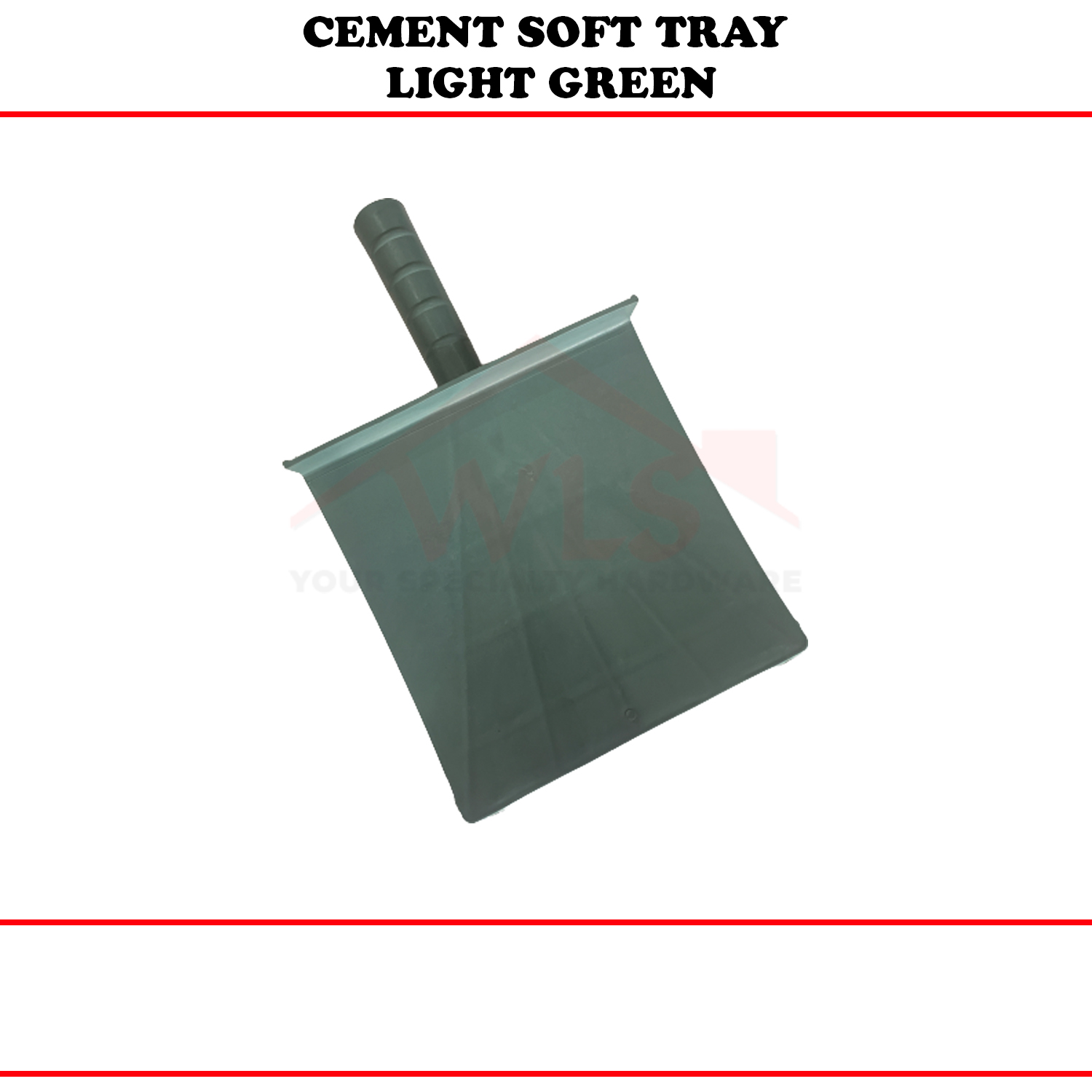 CEMENT SOFT TRAY LIGHT GREEN