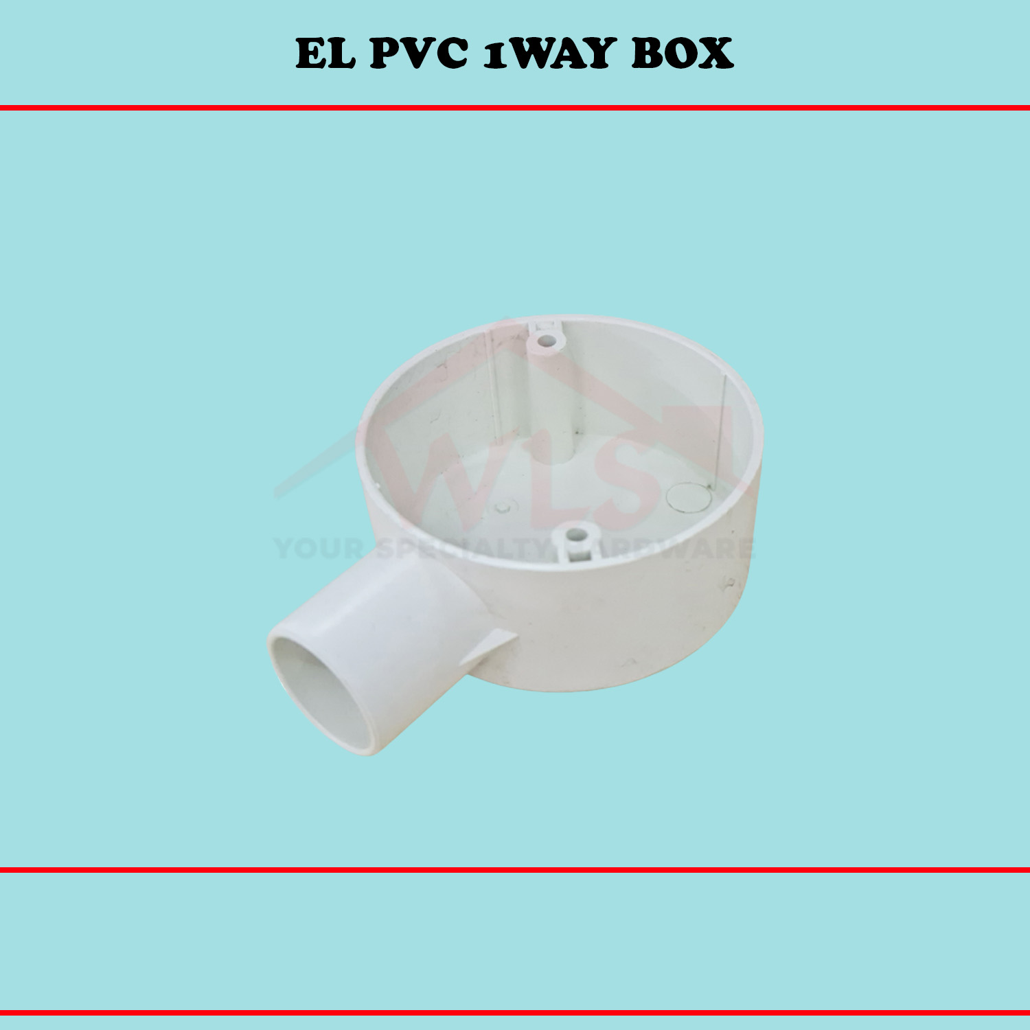 EL PVC 1WAY BOX