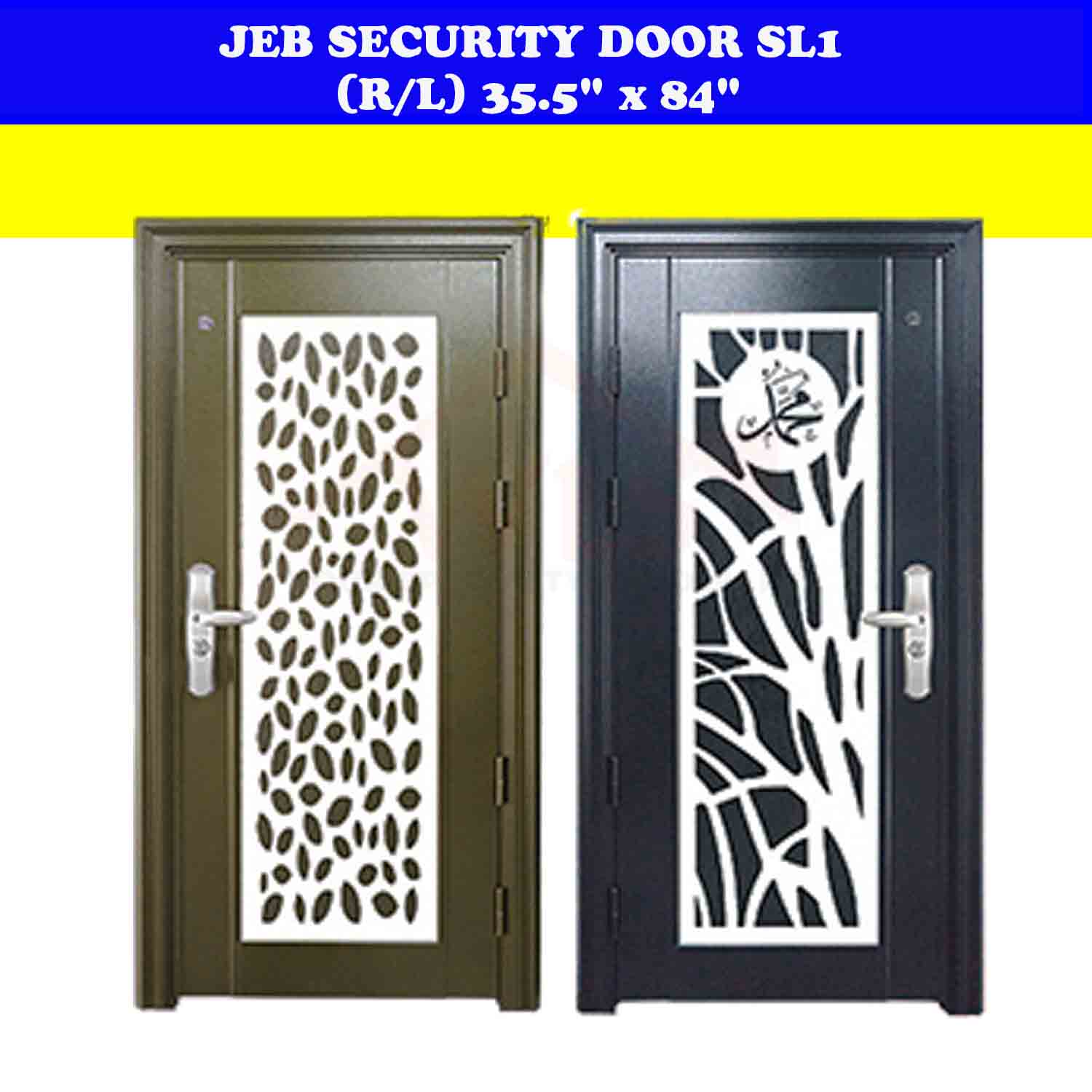 JEB SECURITY DOOR SL1- (R/L) 42" x 84"