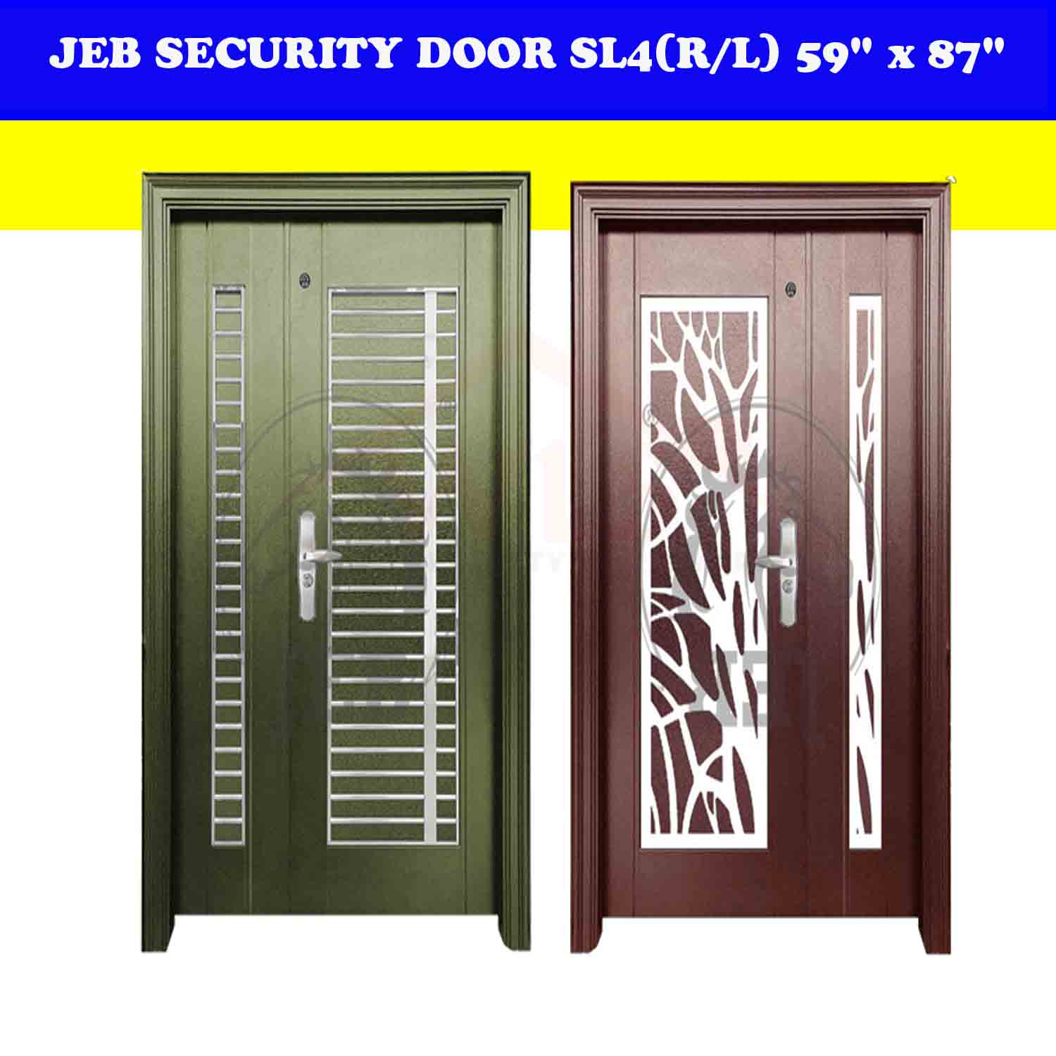 JEB SECURITY DOOR SL4- (R/L) 59" x 87"