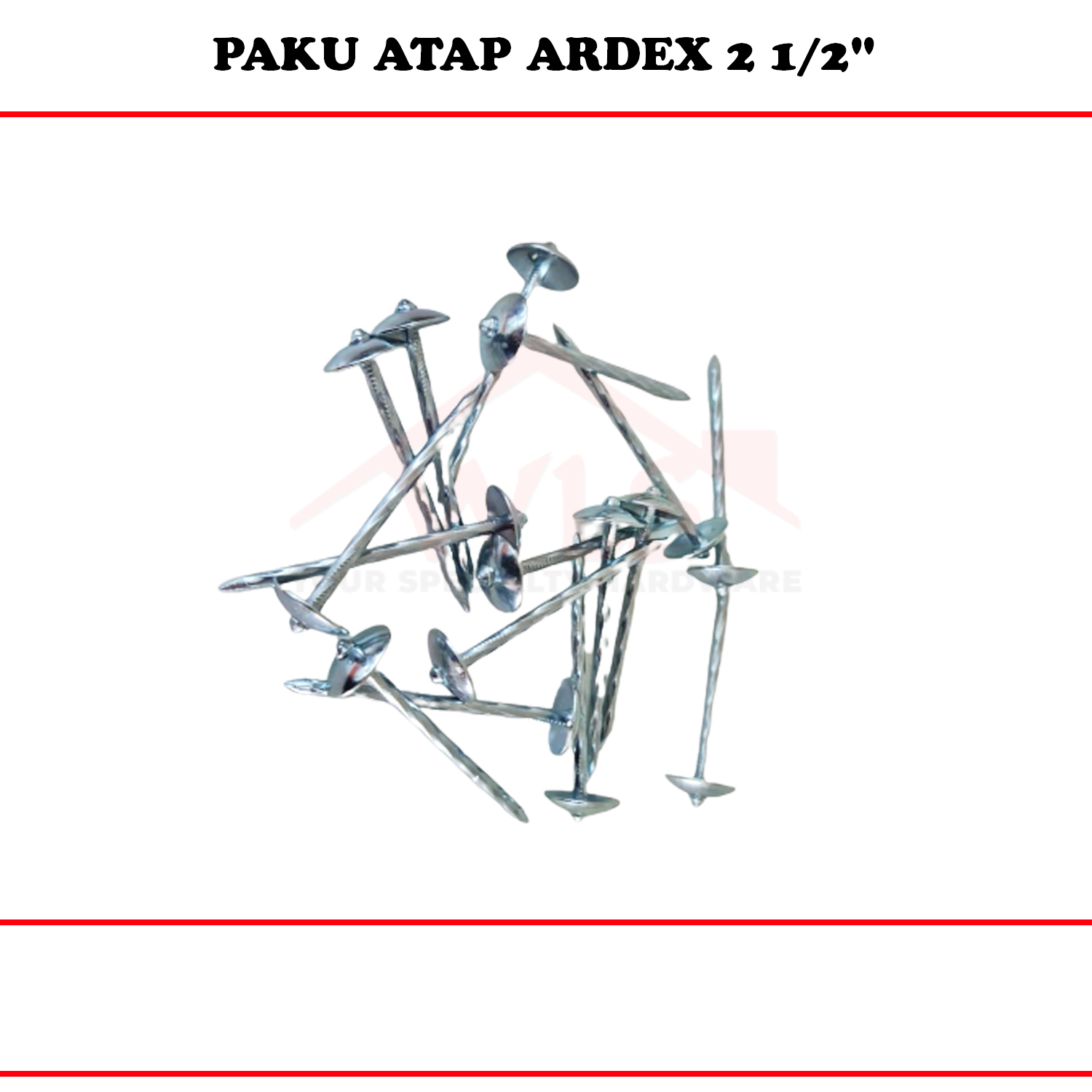 PAKU ATAP ARDEX 2 1/2"