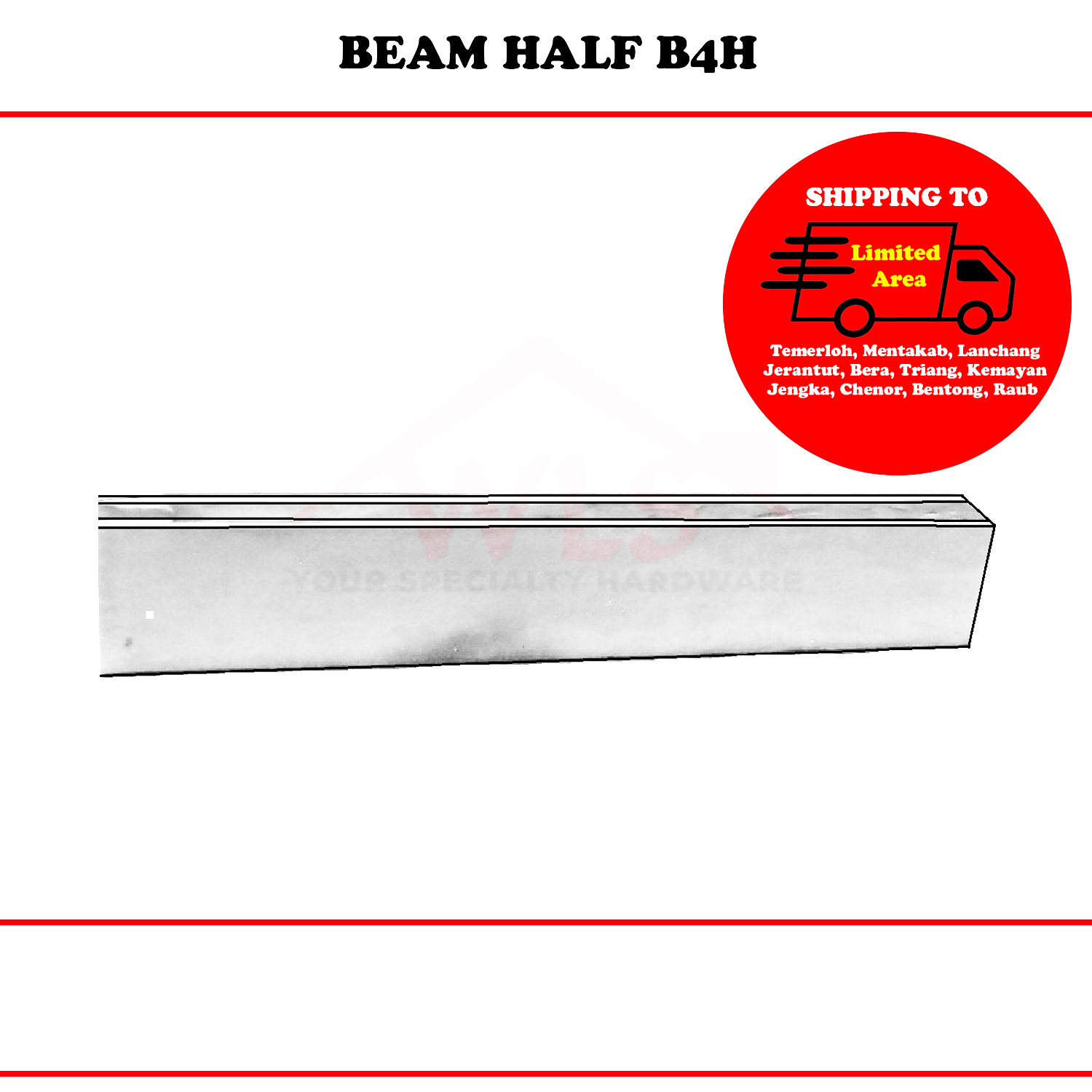 BEAM HALF B4H