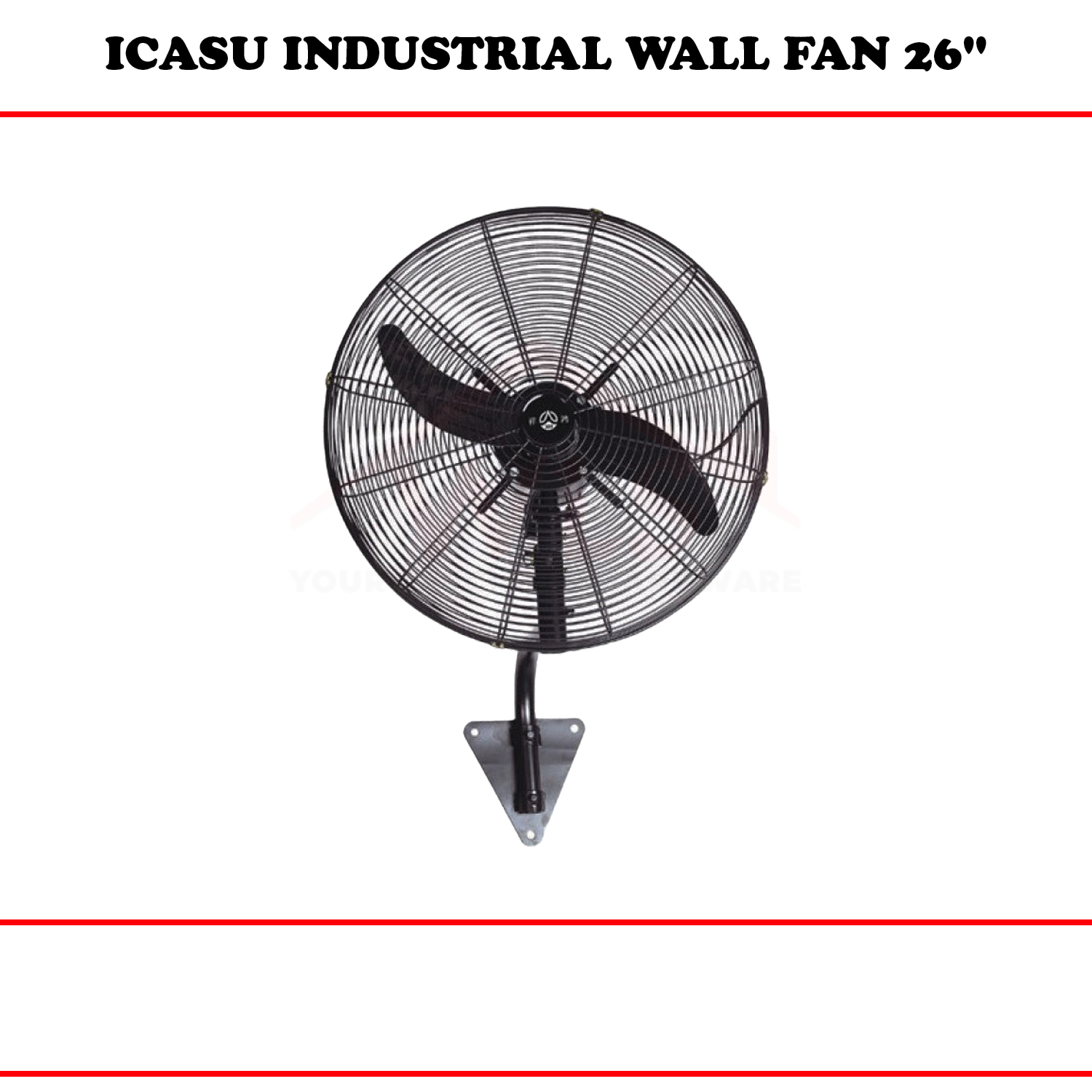 ICASU INDUSTRIAL WALL FAN 26"