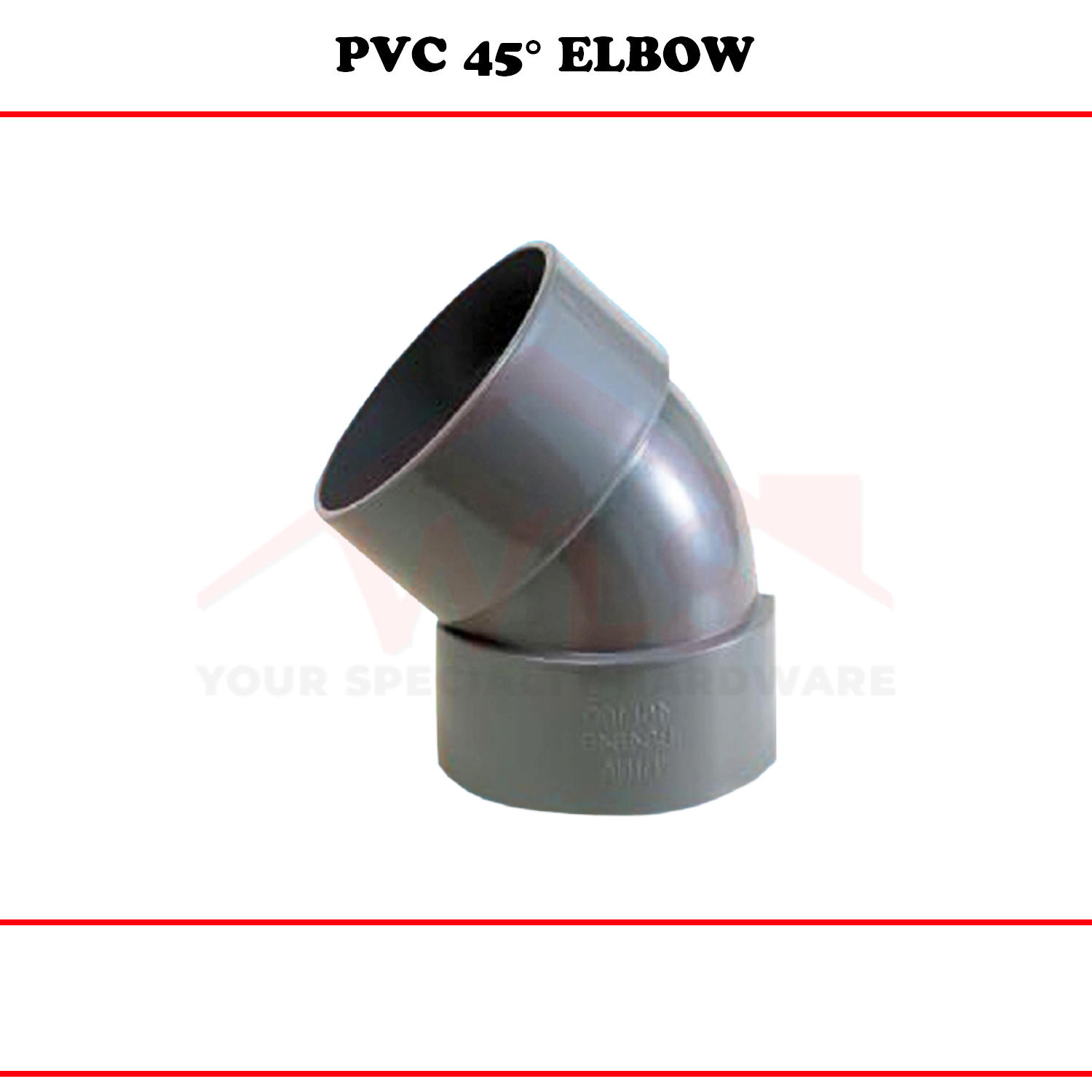 PVC 45° ELBOW SWV