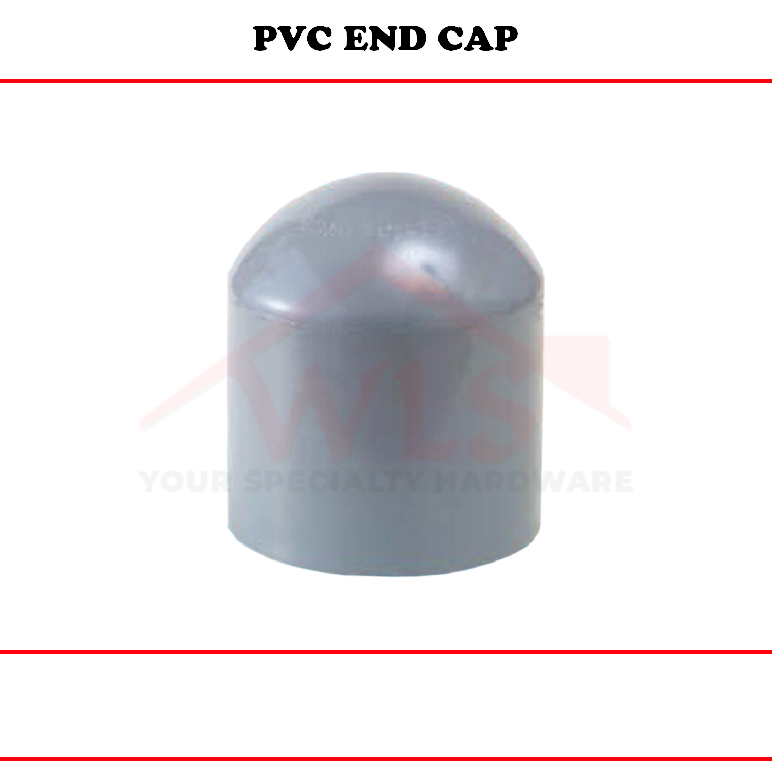 PVC END CAP C/D