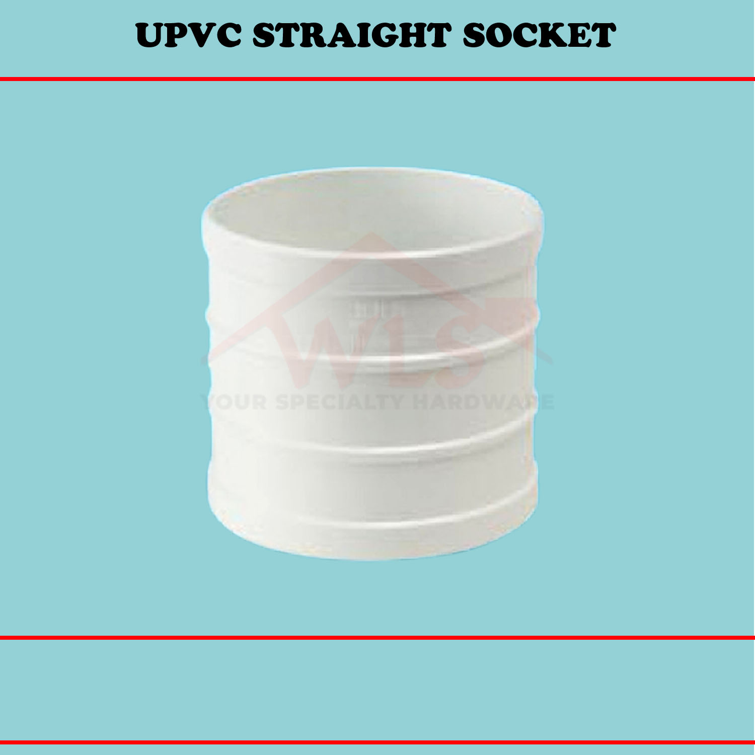 UPVC STRAIGHT SOCKET