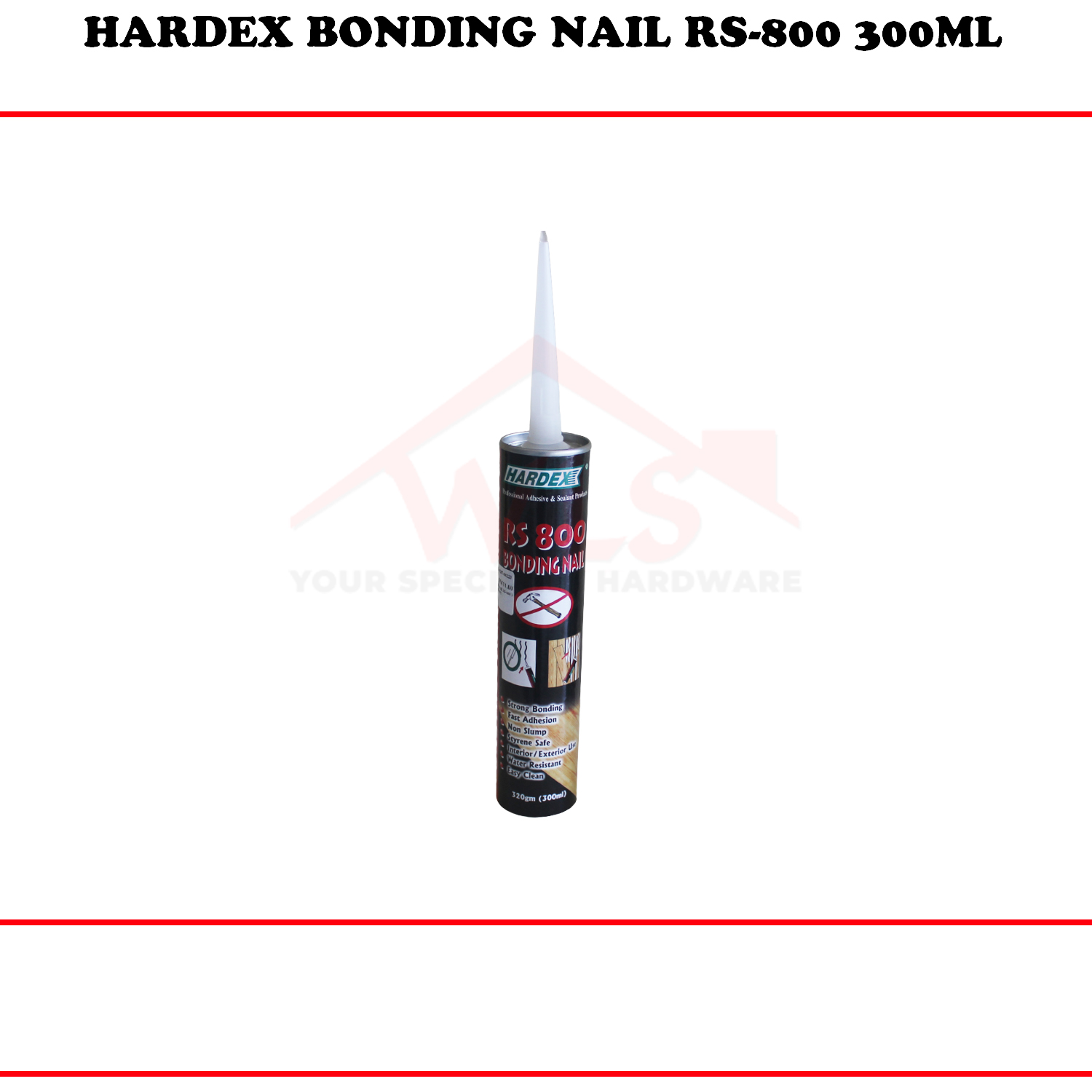 HARDEX BONDING NAIL RS-800 300ML