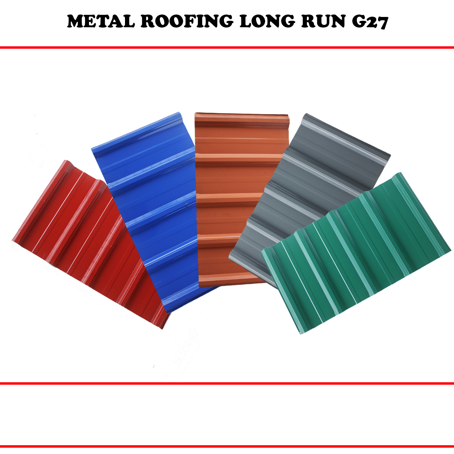 METAL ROOFING LONG RUN G27 (1FT)